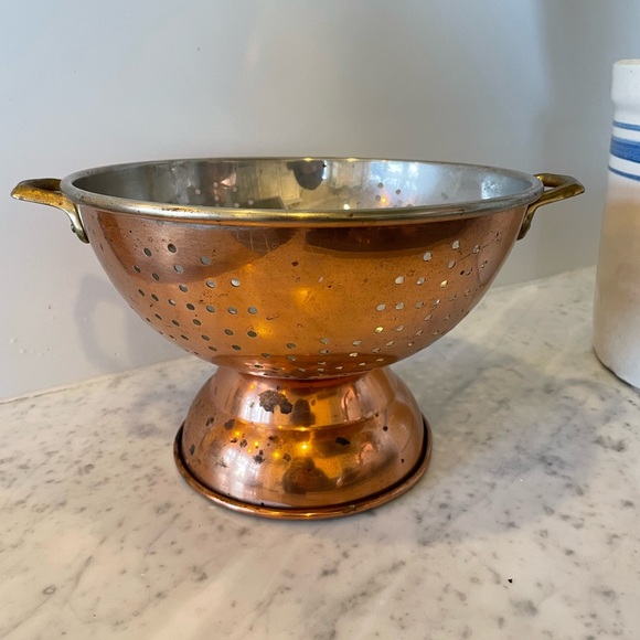 Kitchen | Vintage Copper Collander | Poshmark